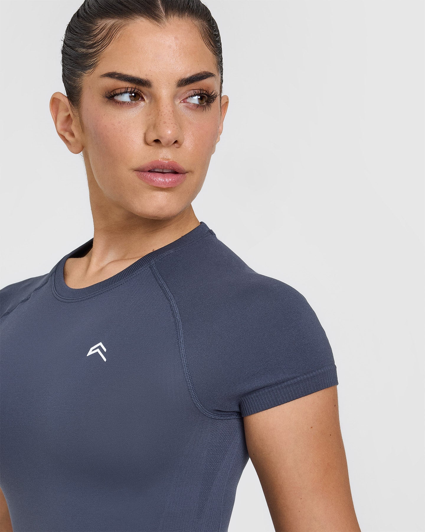 Blue Gym Top Women's - Fitted | Oner Active