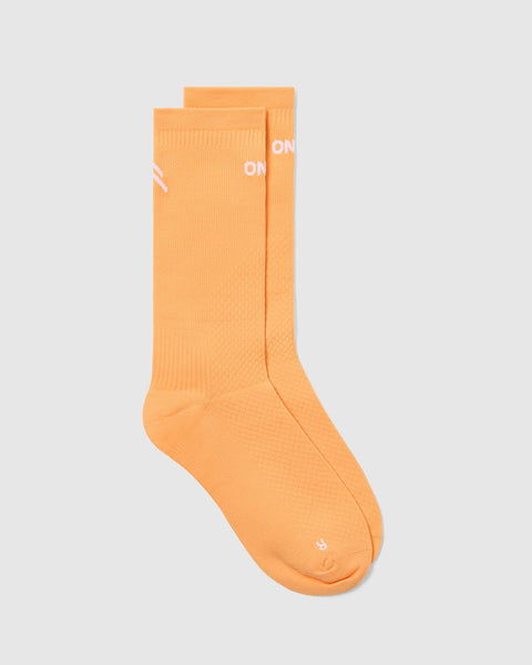 Crew Running Socks in Powdered Orange | Oner Active