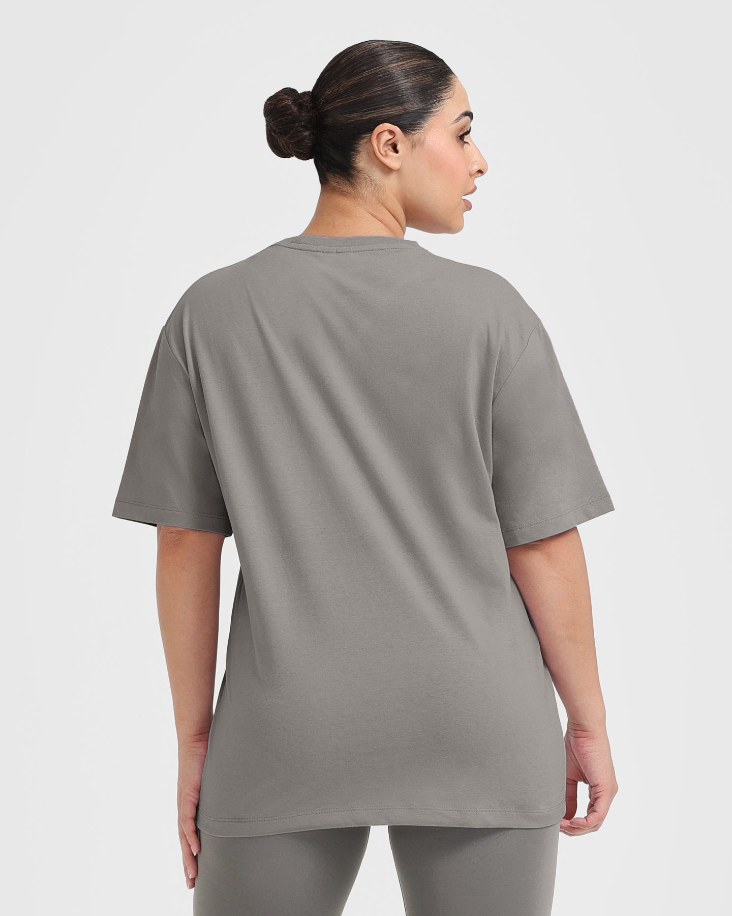 Classic Oversized Lightweight T-Shirt Ash Grey | Oner Active