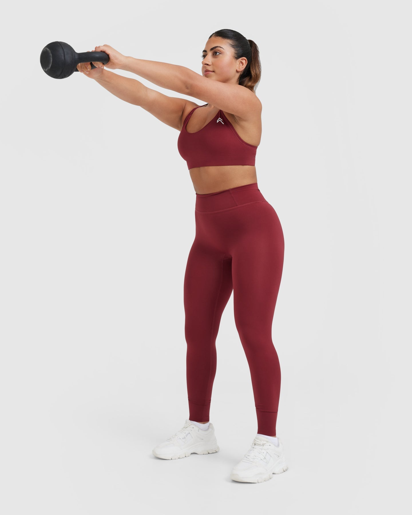 Medium Support Sports Bra in Burnt Cherry | Oner Active