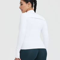 Women's Performance Jacket White | Oner Active